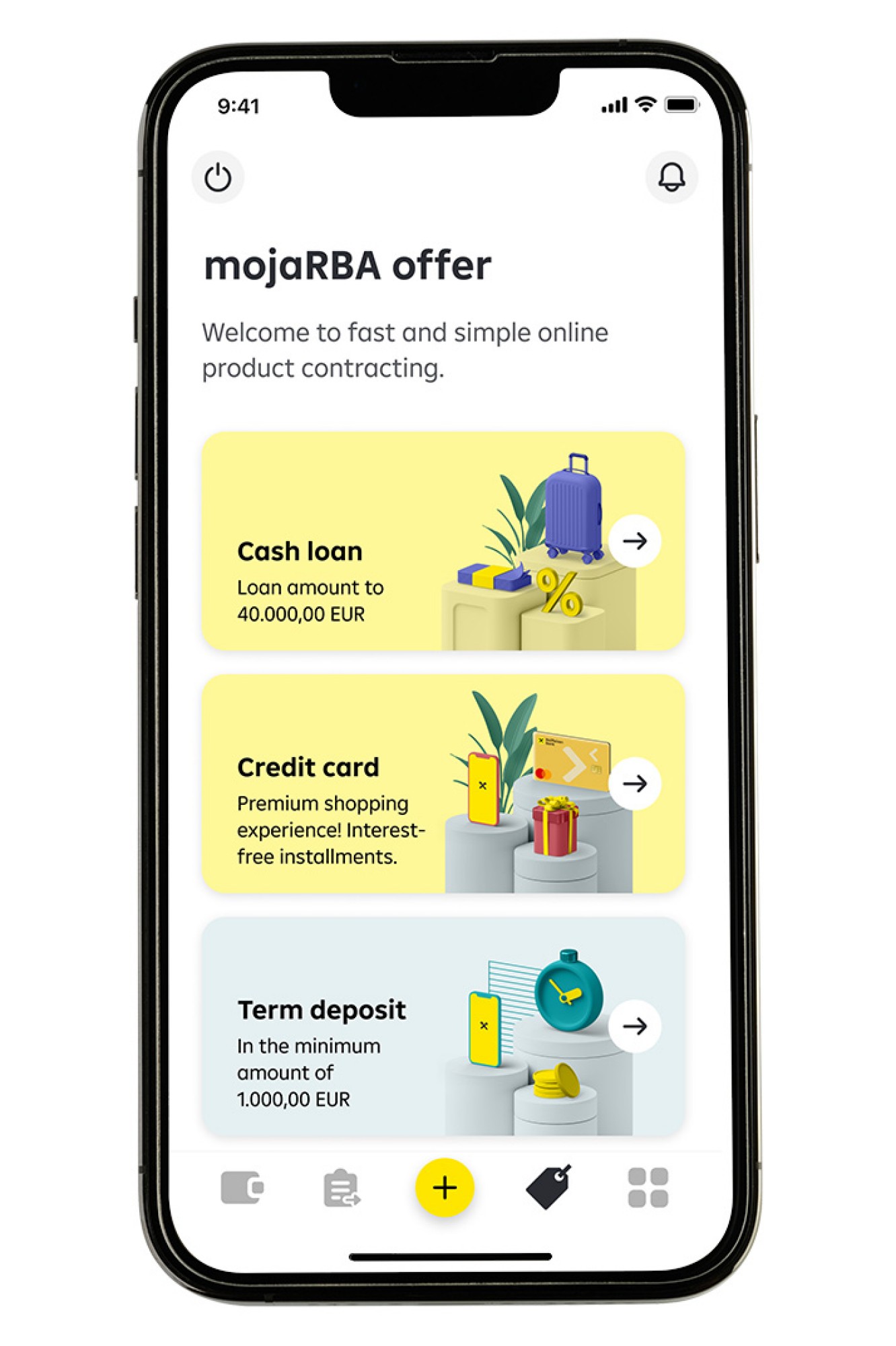 mojaRBA mobile banking